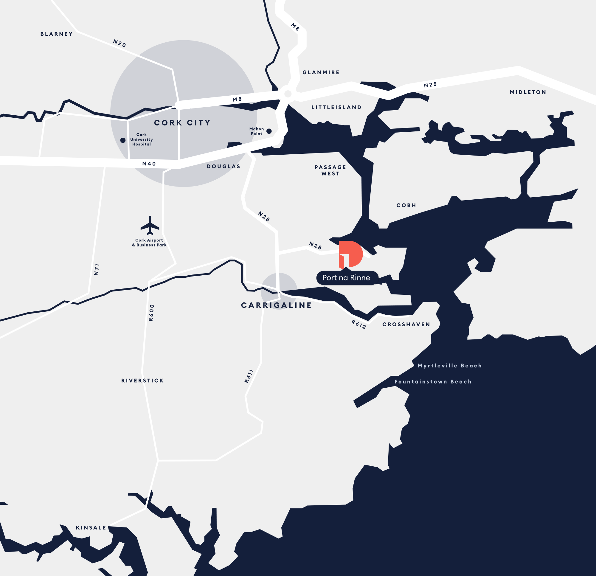 Port na Rinne, Ringaskiddy - Dwellings